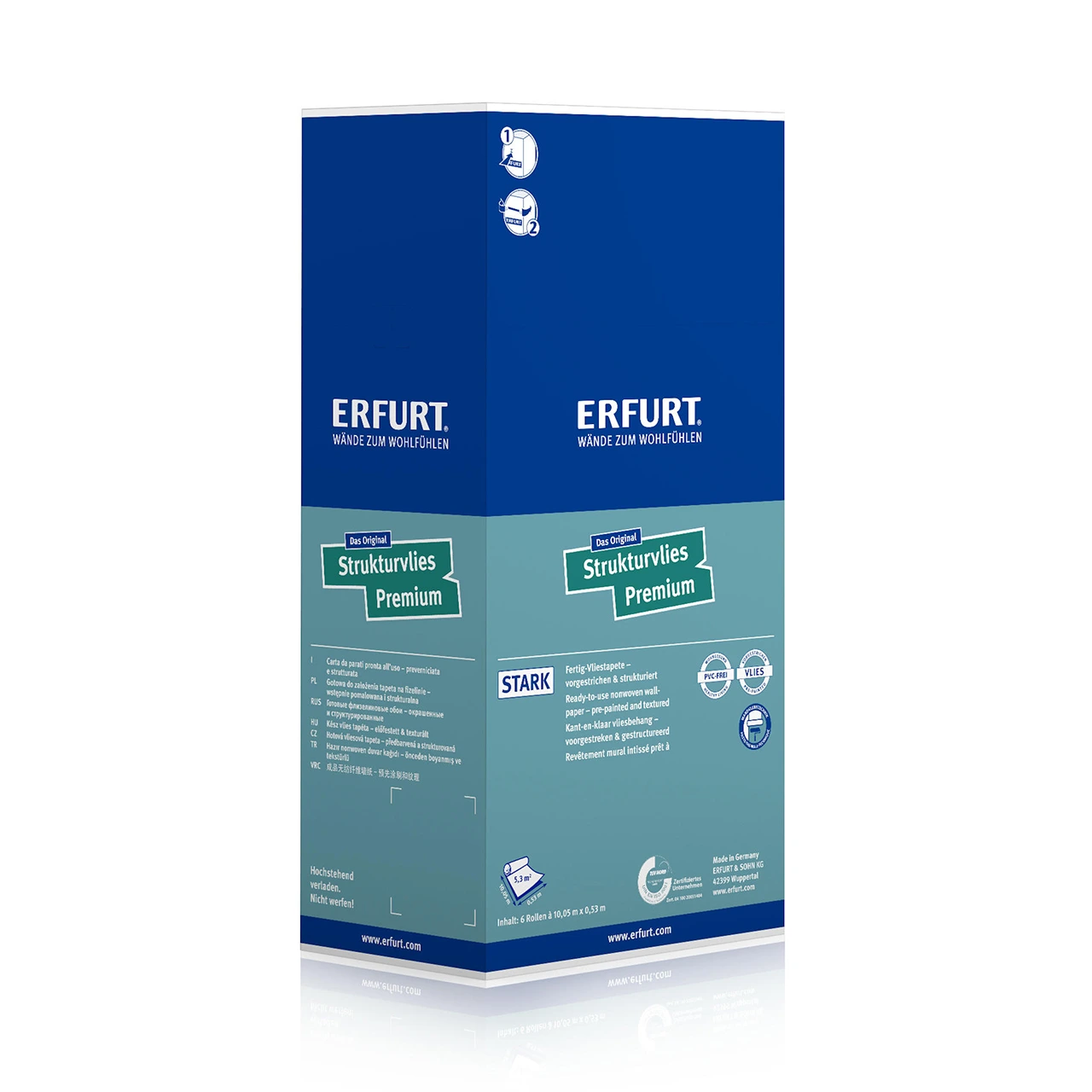 Erfurt Strukturvlies-Tapete Premium 505 | wall-art.de