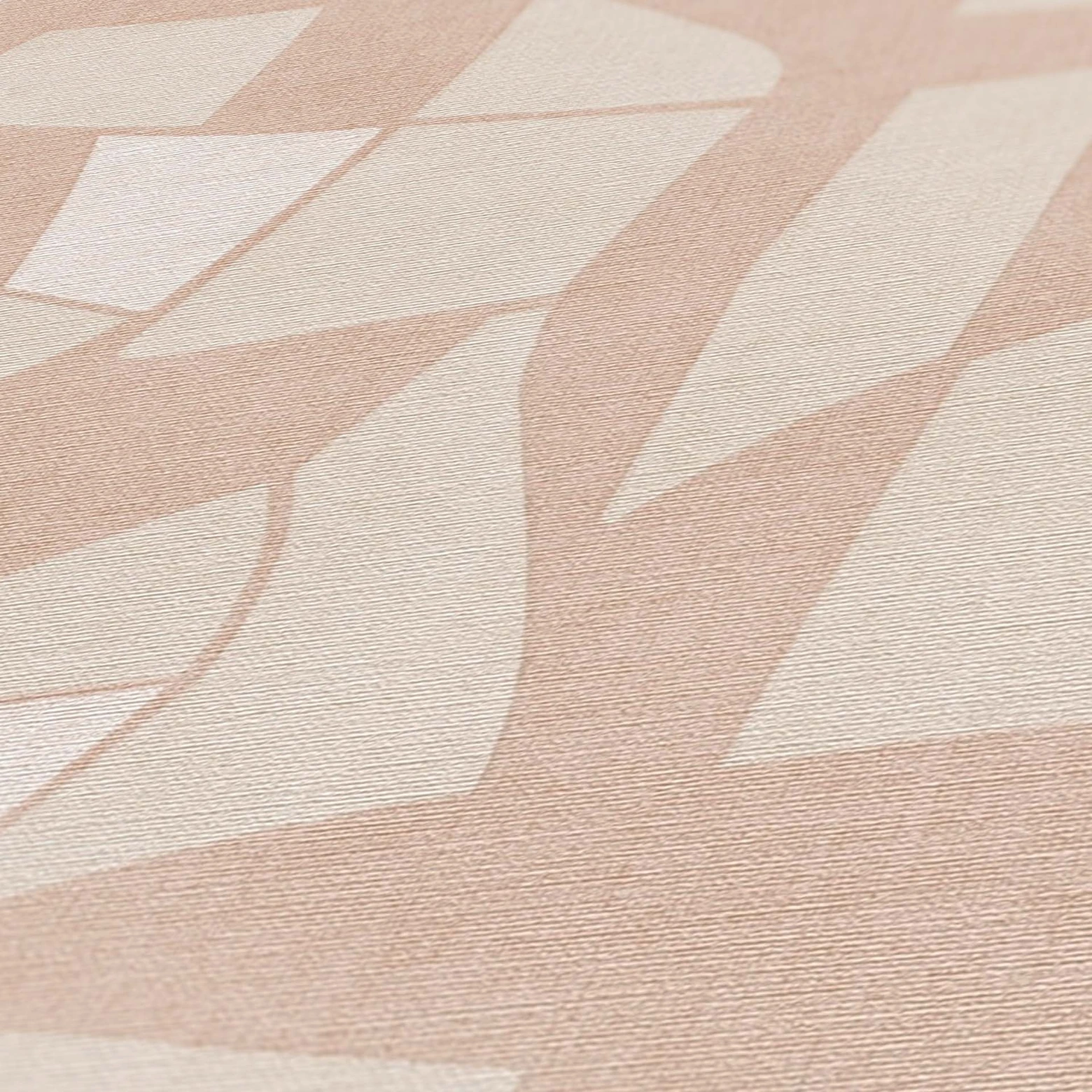 vintage design behang beige crème - vliesbehang woonkamer patroon ...