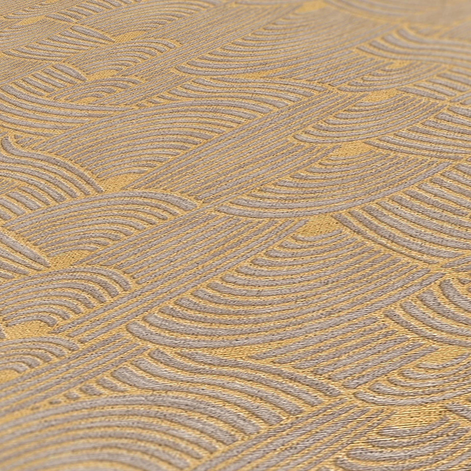 design behang beige bruin geel - modern vliesbehang - behangpapier ...