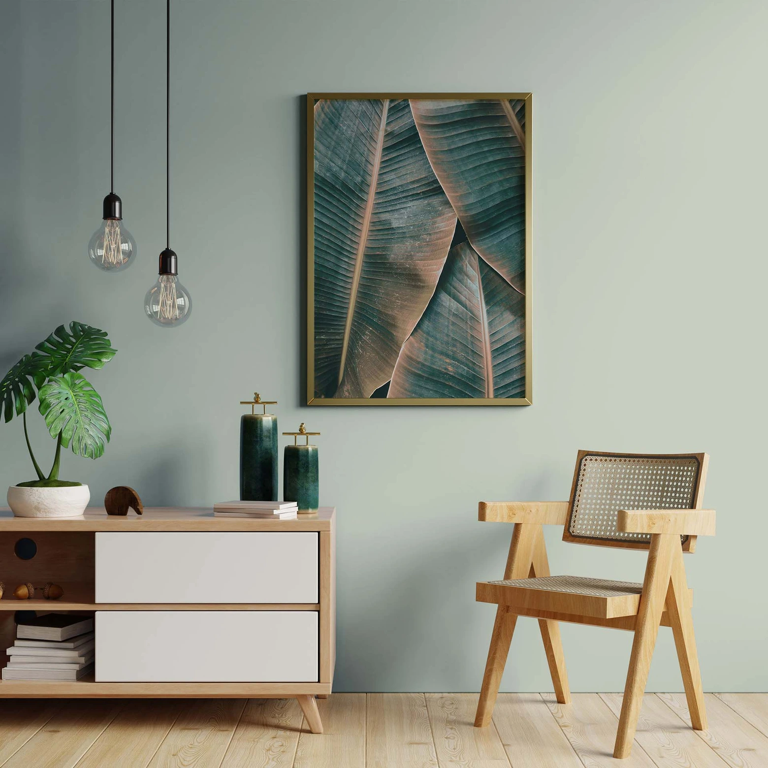 Muurverf groen zijdemat - THE COLOR KITCHEN Lovely Lime | wall-art.nl