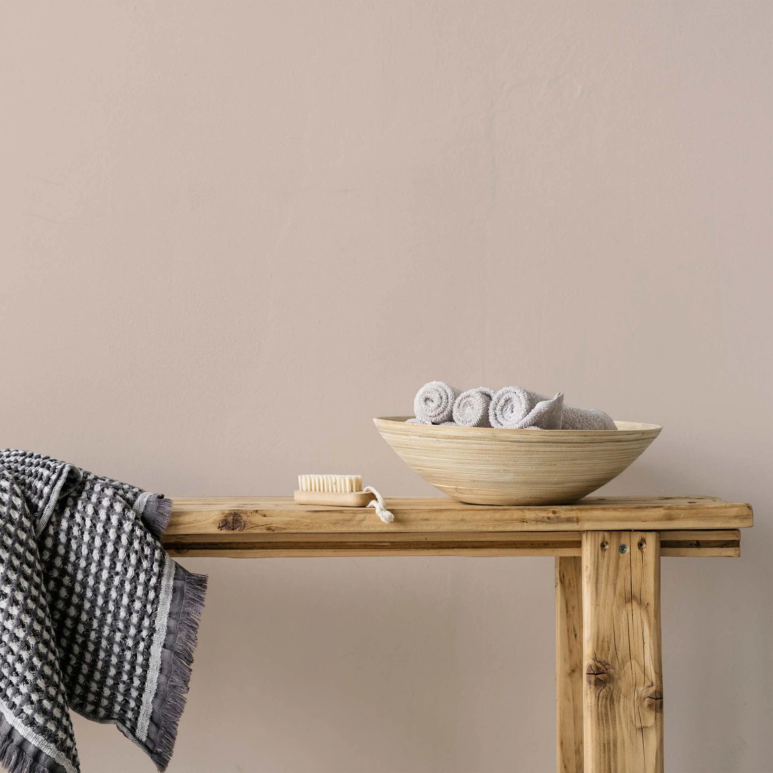 Muurverf beige zijdemat - THE COLOR KITCHEN Himalaya Salt | wall-art.nl