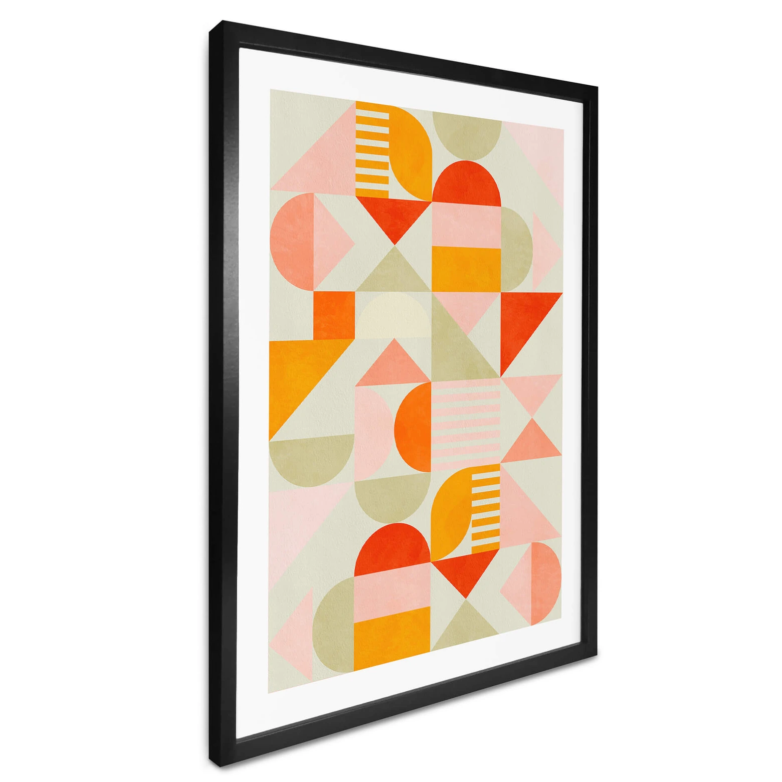 Poster Bauhaus Fun Pastell - Bré | wall-art.de