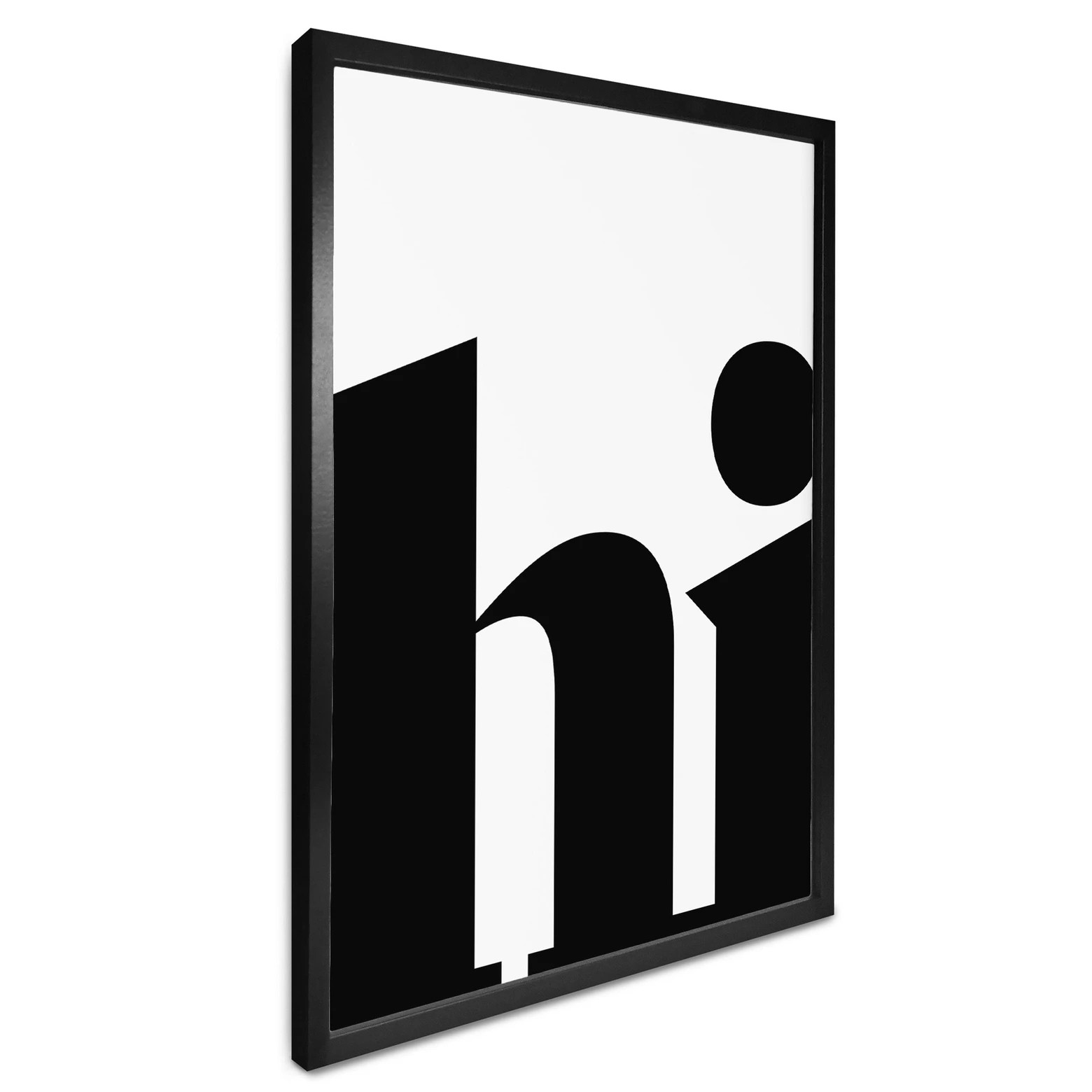 Poster - Hi | wall-art.fr