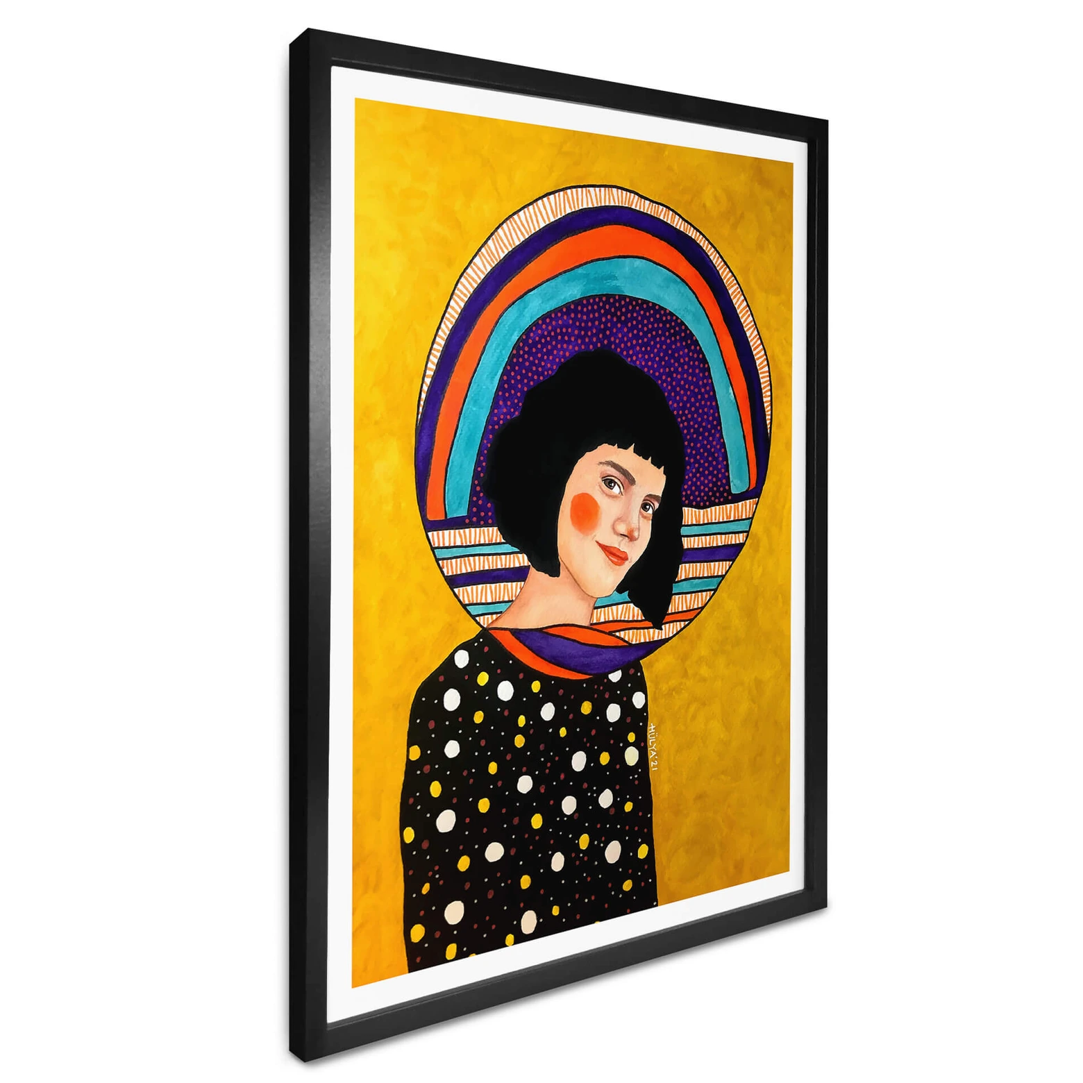 Poster Hülya - Lief | wall-art.nl