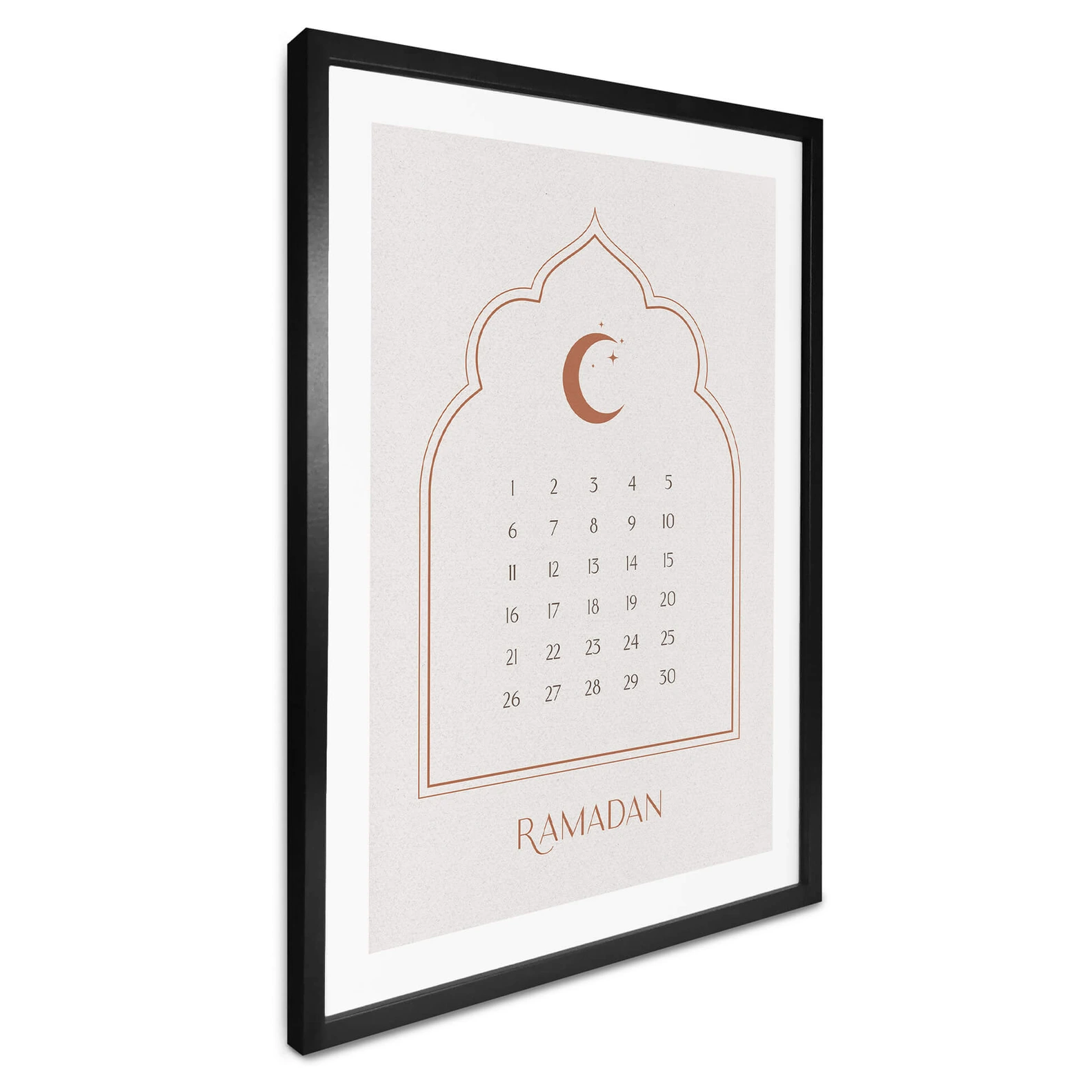 Poster Ramadan Kalender Klassisch | wall-art.de
