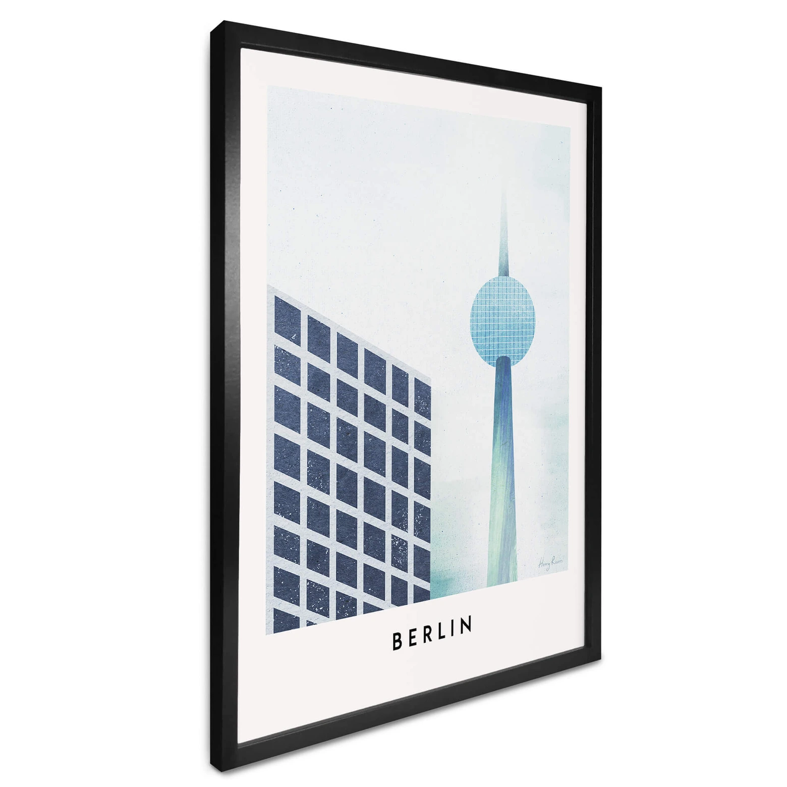 Poster Rivers - Modern Berlijn | wall-art.nl
