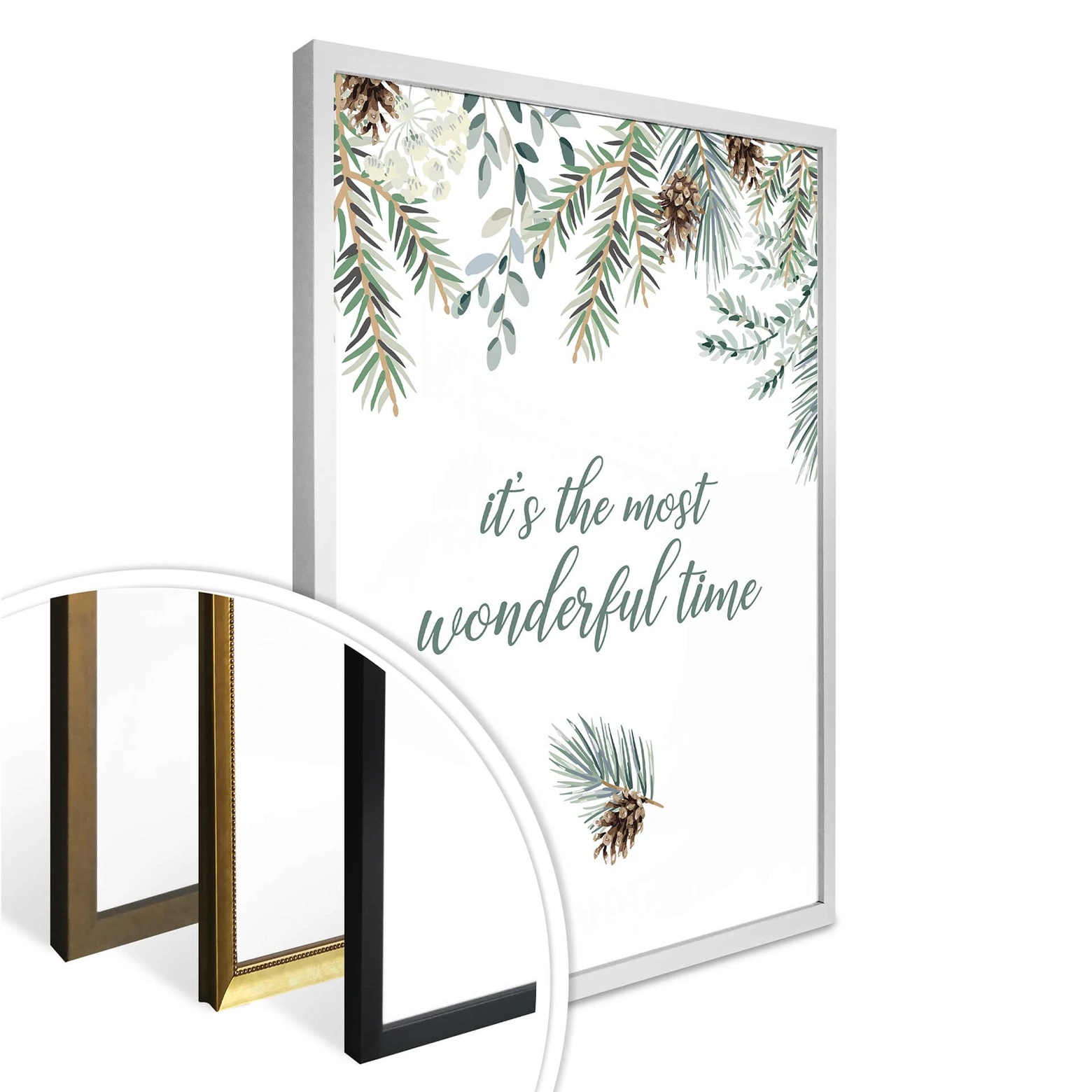 Poster It's the most wonderful time | wall-art.de