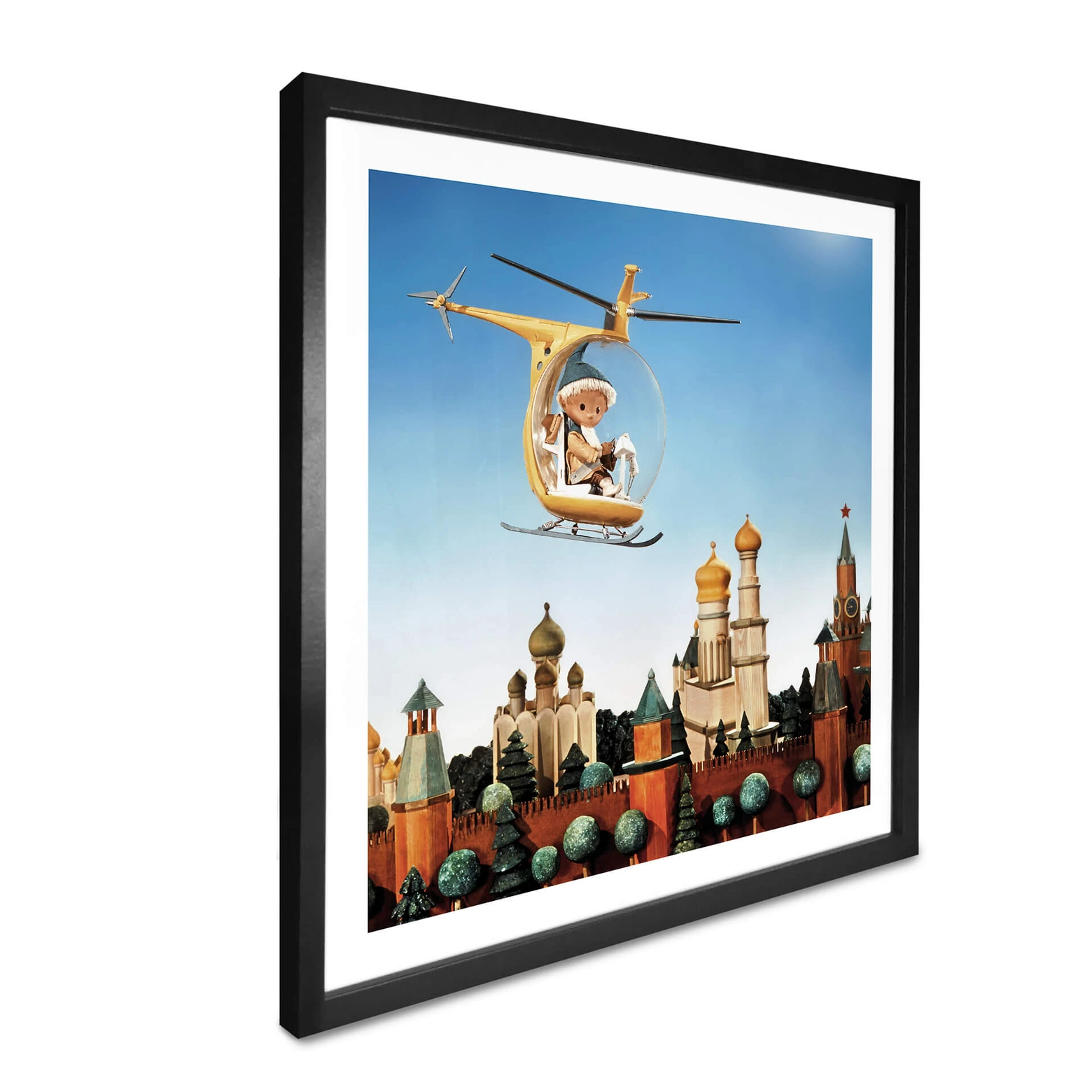 Poster Zandmannetje op Reis | wall-art.nl