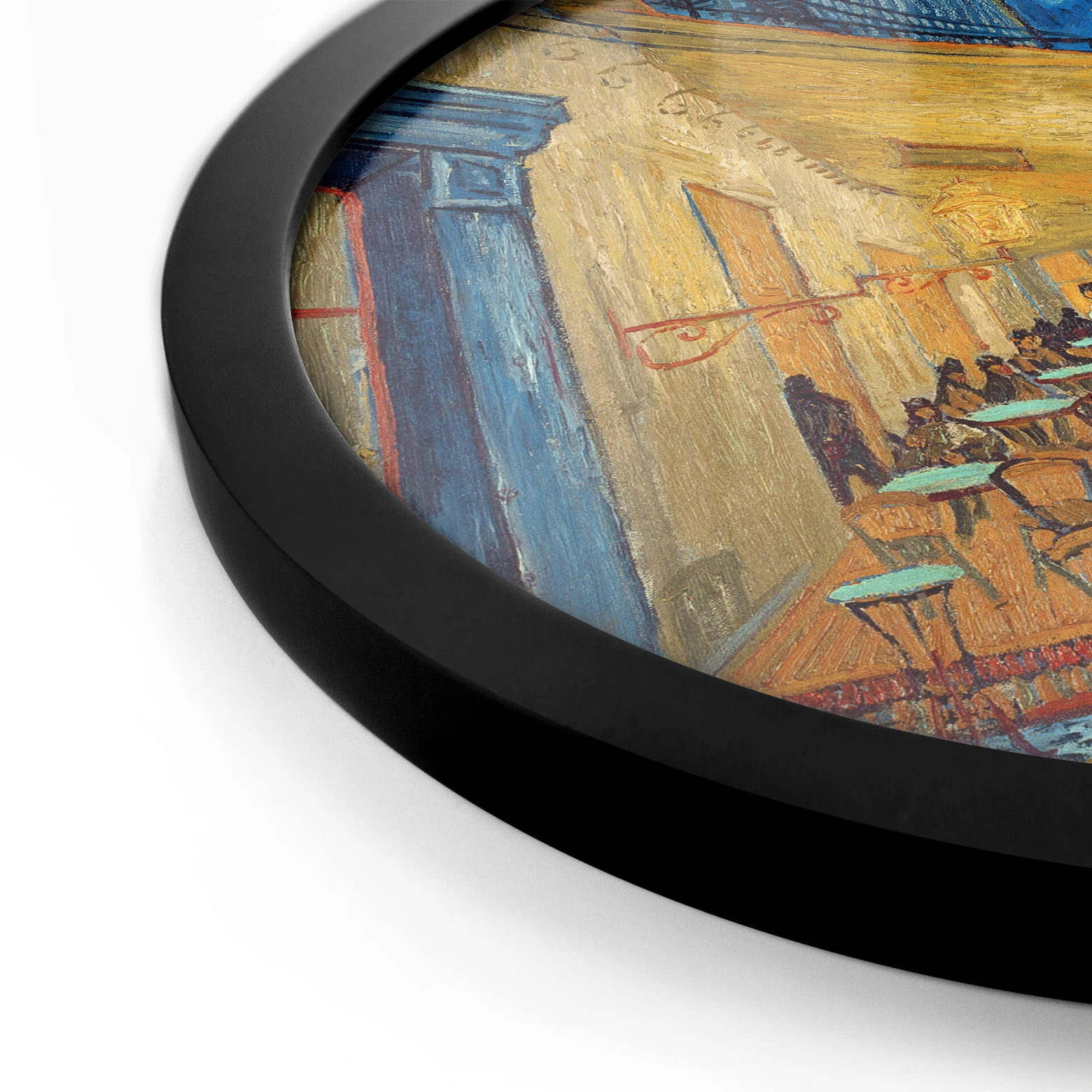 Poster Rond van Gogh - Terras in de Avond | wall-art.nl