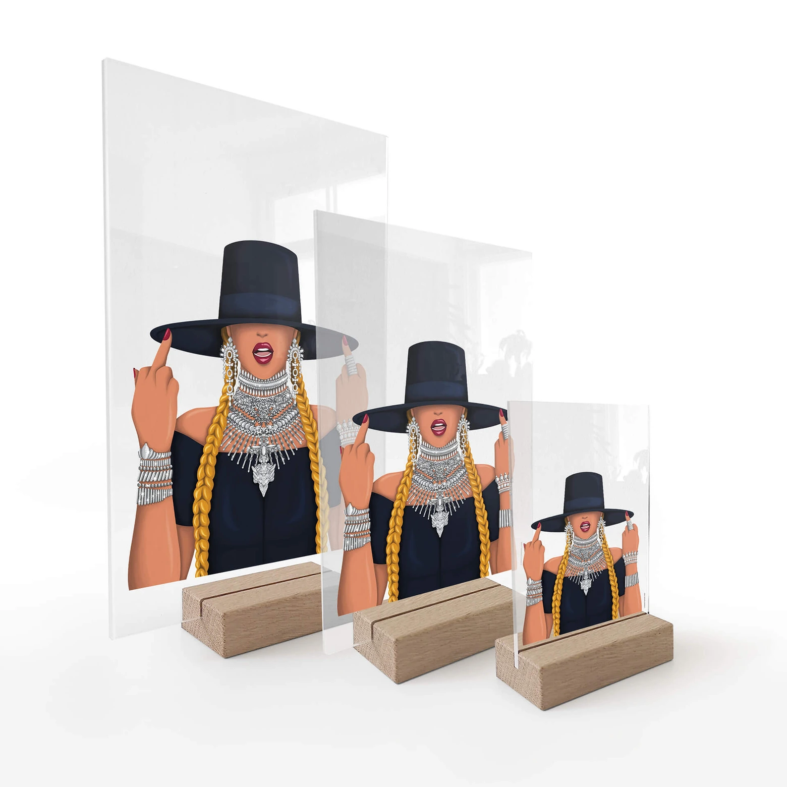 Tischaufsteller Tohmé - Formation | wall-art.de