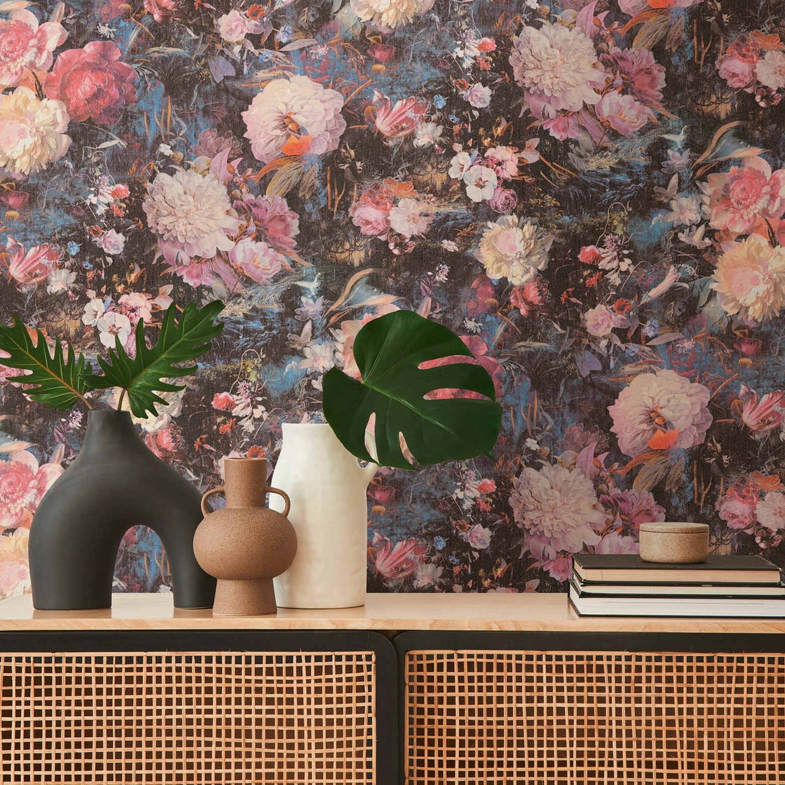 A.S. Création Vliestapete The BOS - Blumentapete Bunt | wall-art.de