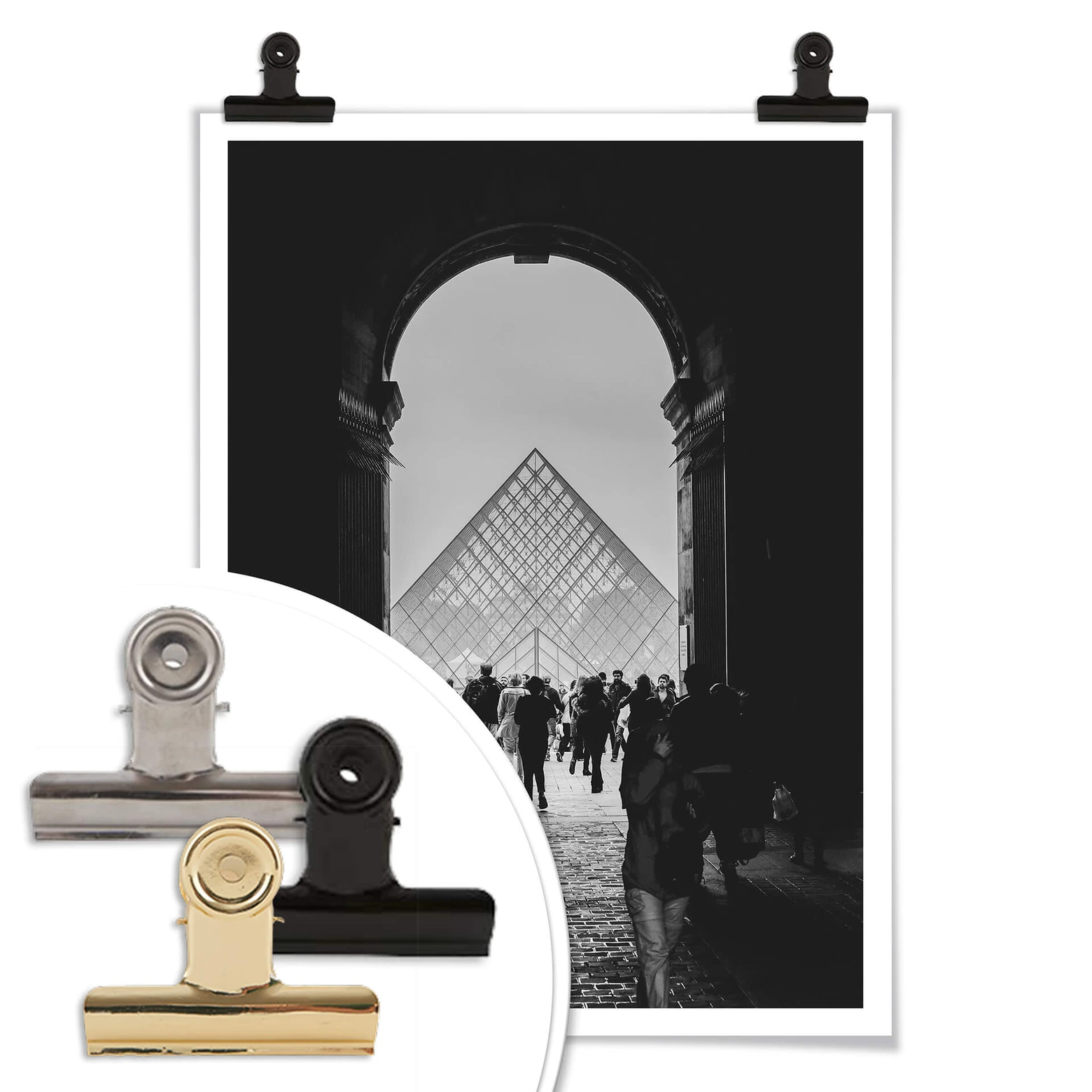 Poster Der Louvre 02 | wall-art.de