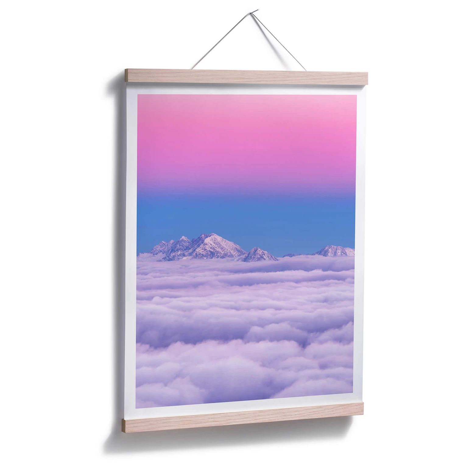 Poster Krivec - Pink in the sky | wall-art.de