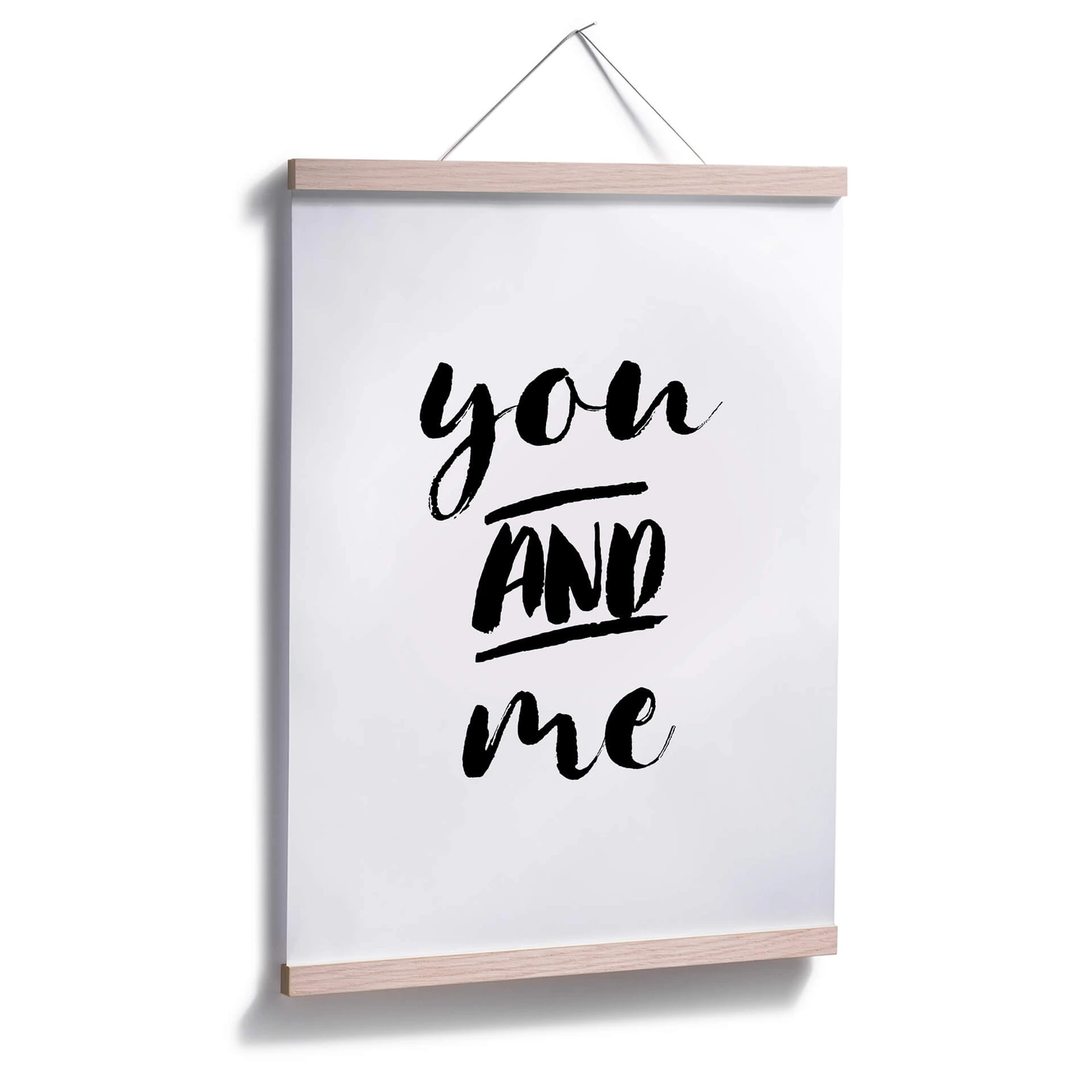 Poster You and Me | wall-art.fr