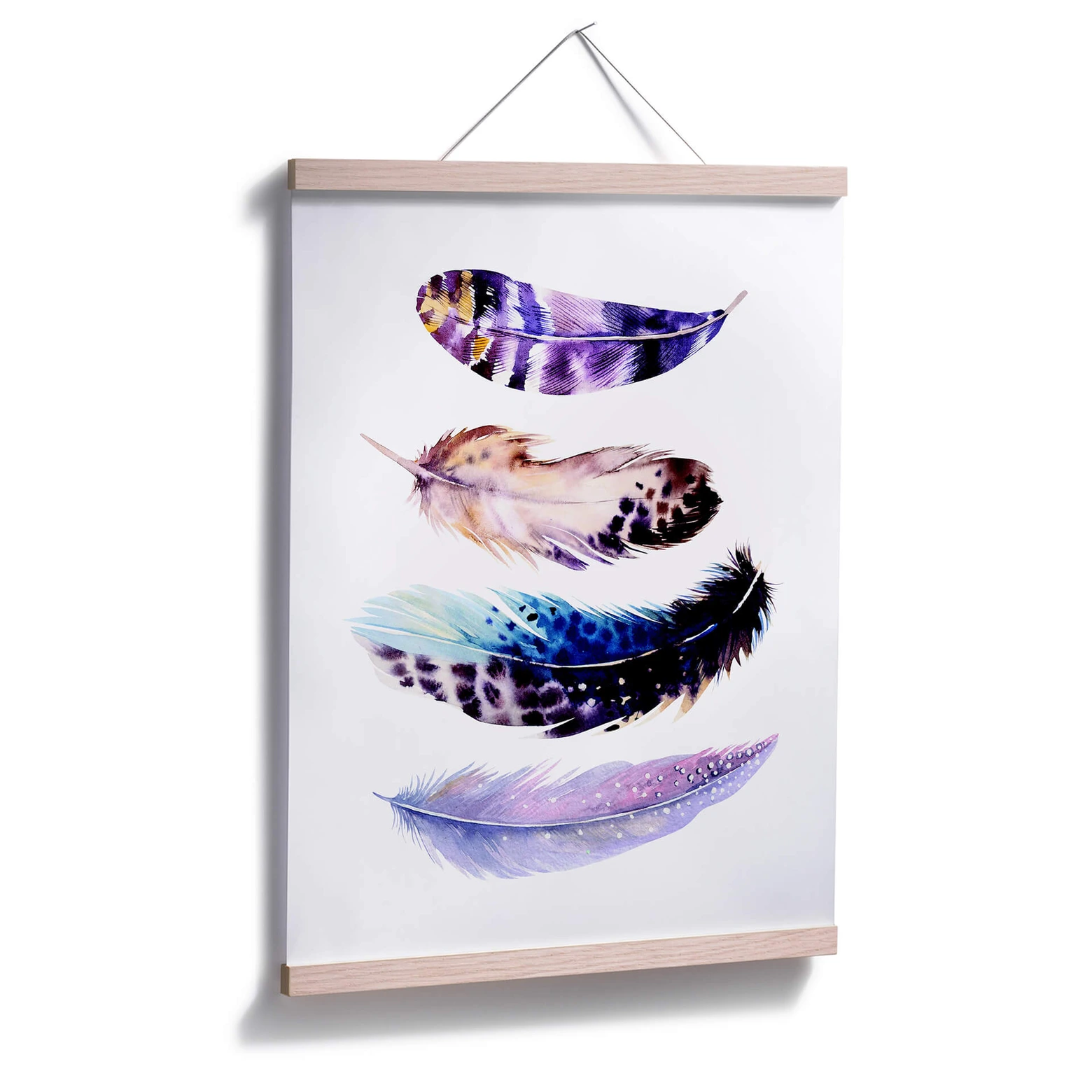 Poster Federn 01 | wall-art.de