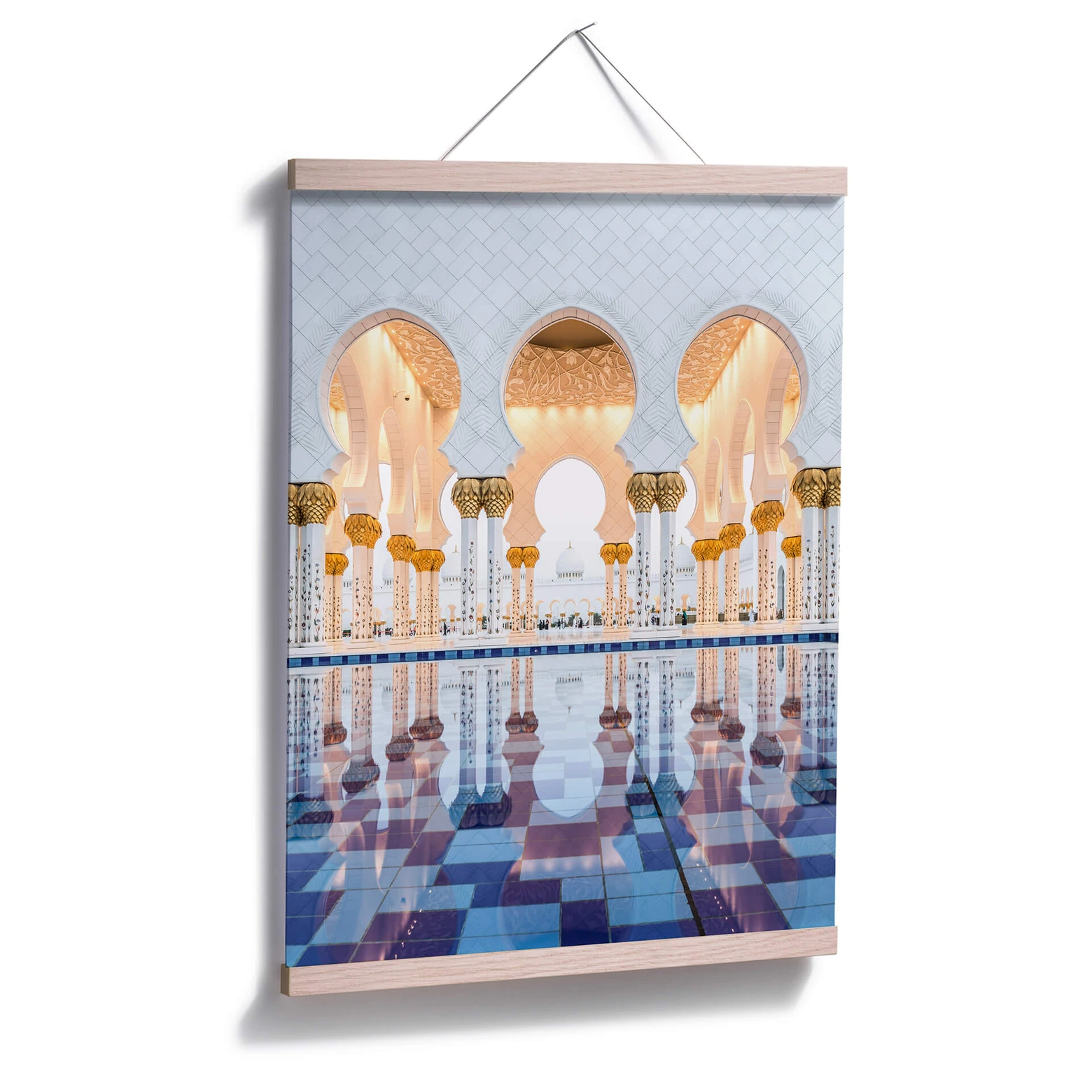 Poster Colombo - Sheikh Zayed Moschee in Abu Dhabi | wall-art.de