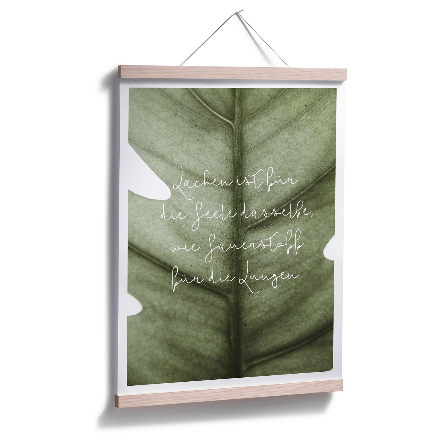 Premiumposter - Lachen ist für die Seele | wall-art.de