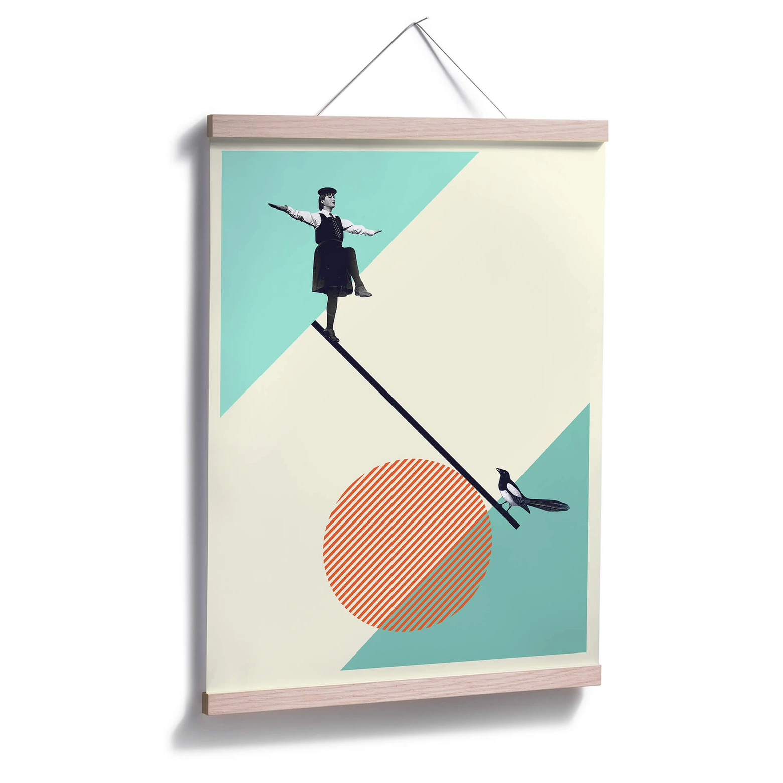 Poster Léon - B is for Balance | wall-art.de