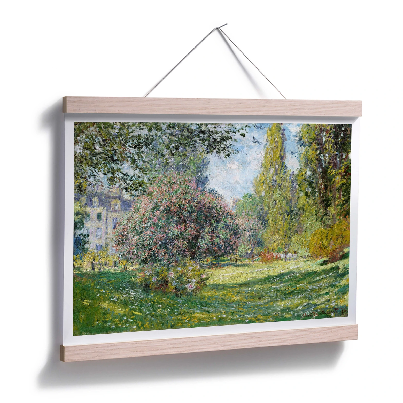 Poster Monet - Der Park Monceau | wall-art.de