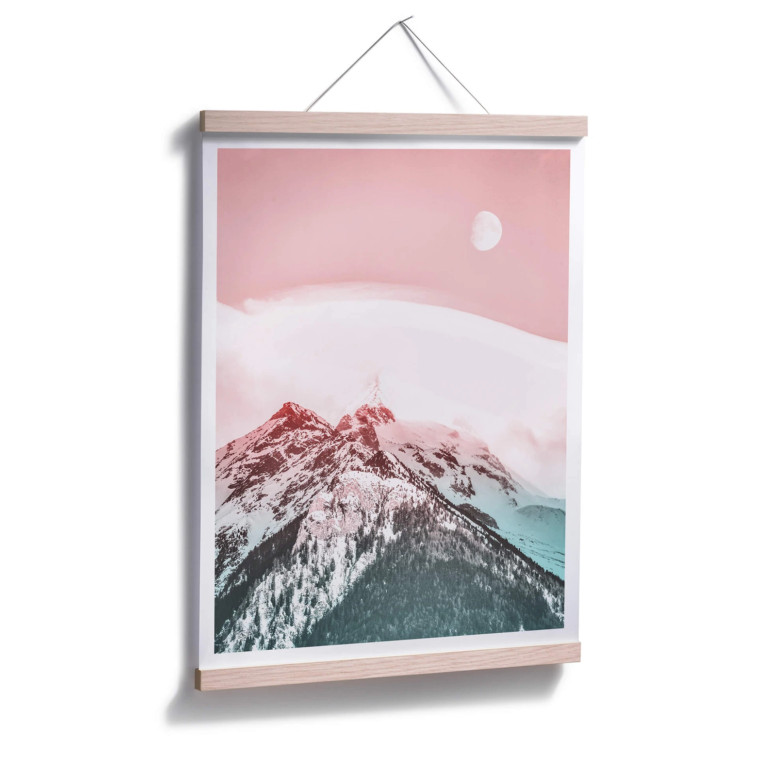 Poster Pink Moon | wall-art.de