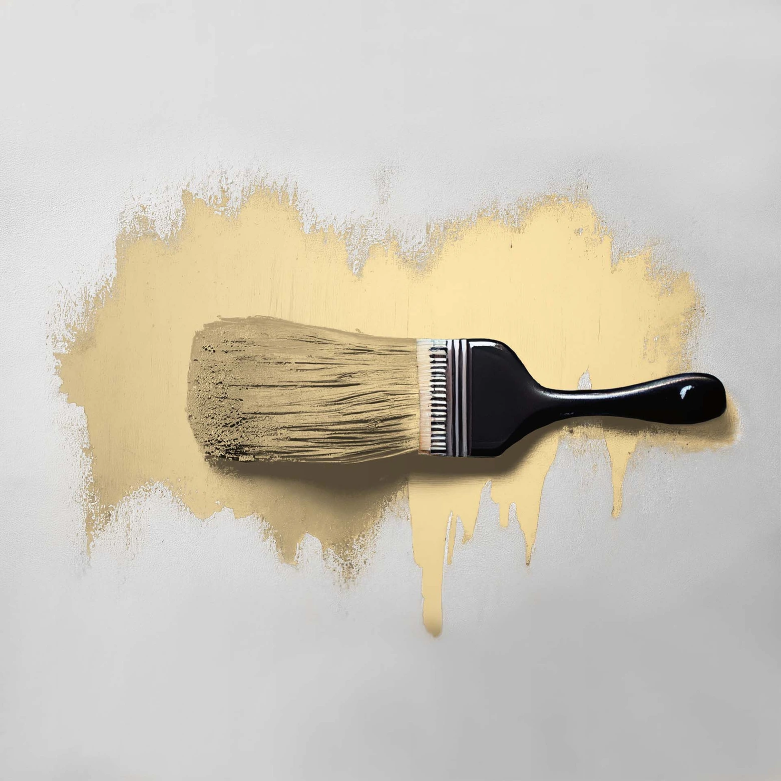 Muurverf geel zijdemat - THE COLOR KITCHEN Gentel Ginger | wall-art.nl