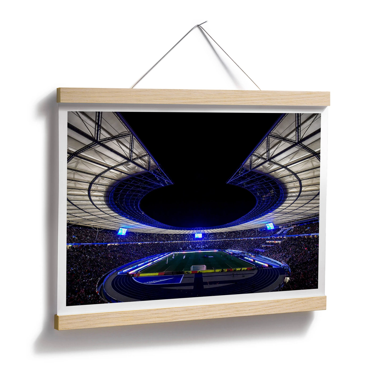 Poster Hertha BSC Voetbalstadio Avond | wall-art.nl