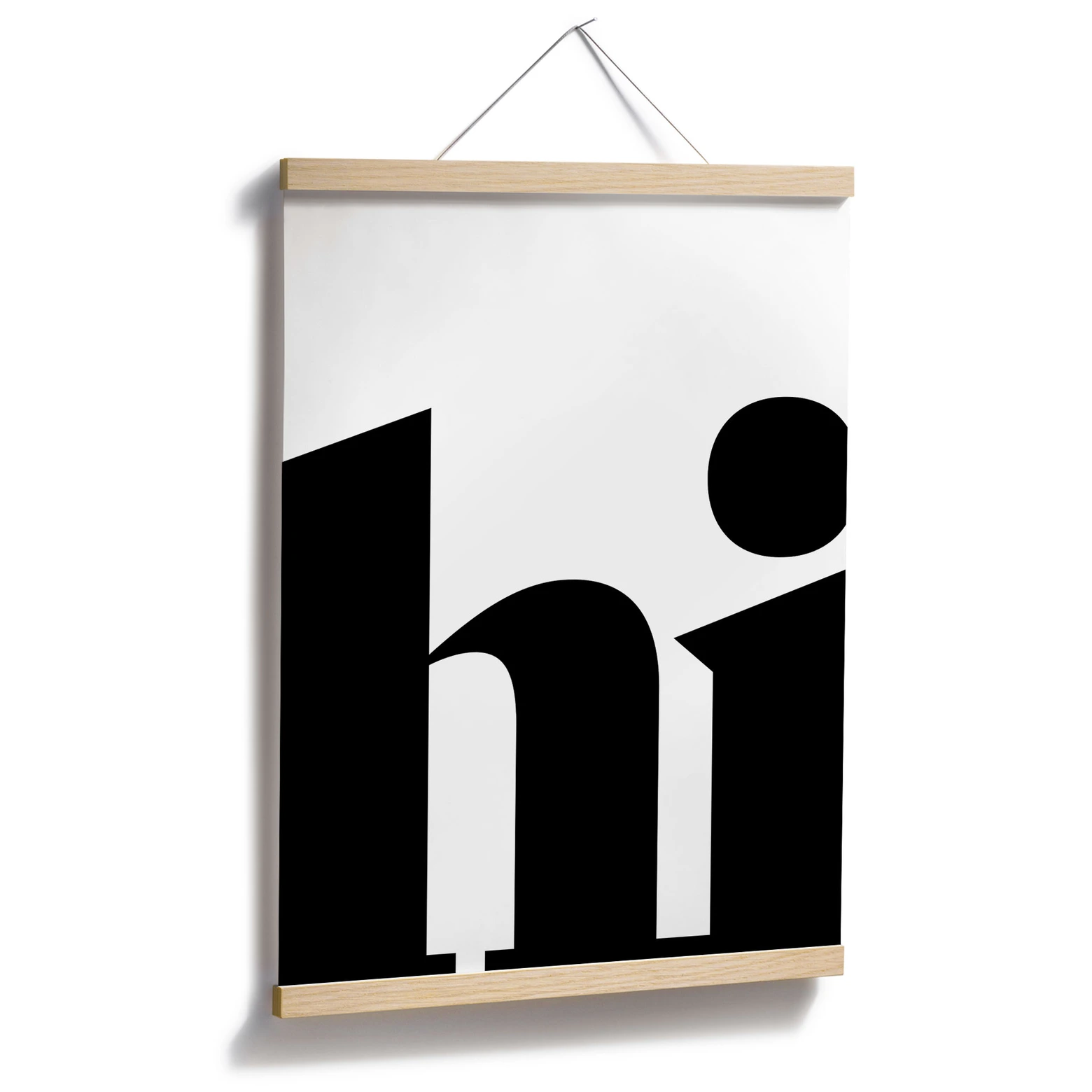 Poster - Hi | wall-art.fr