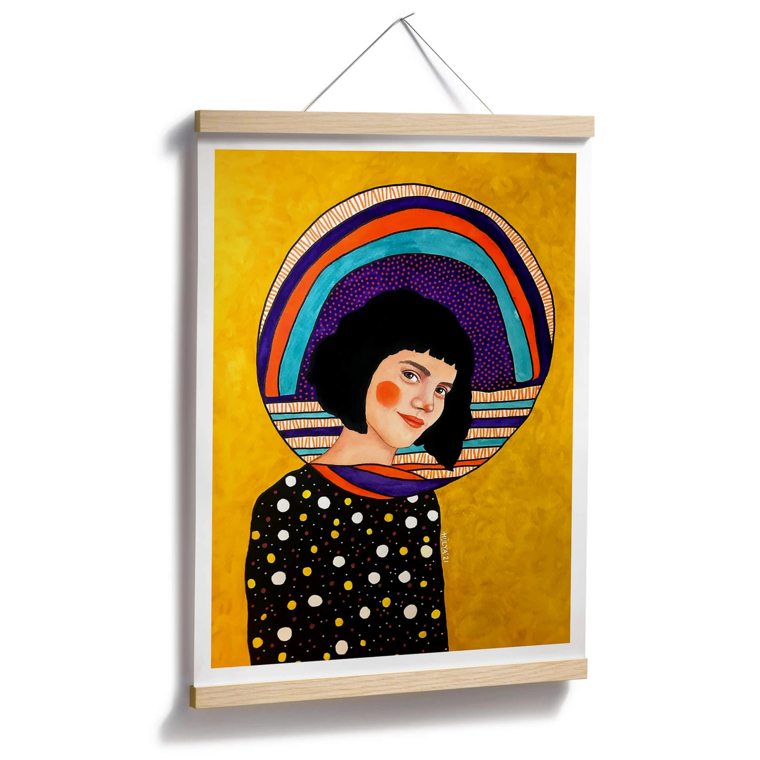 Poster Hülya - Lief | wall-art.nl