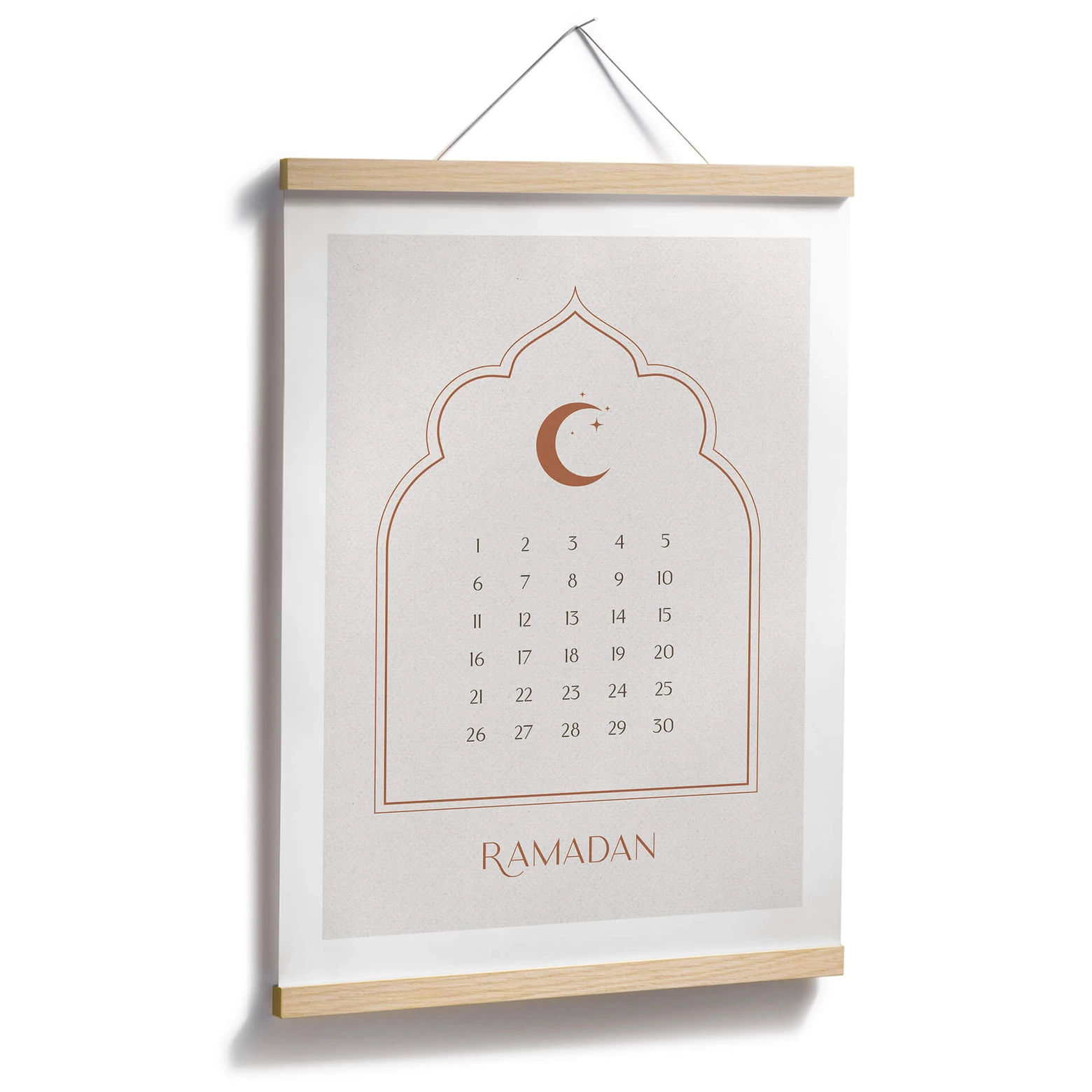 Poster Ramadan Kalender Klassisch | wall-art.de