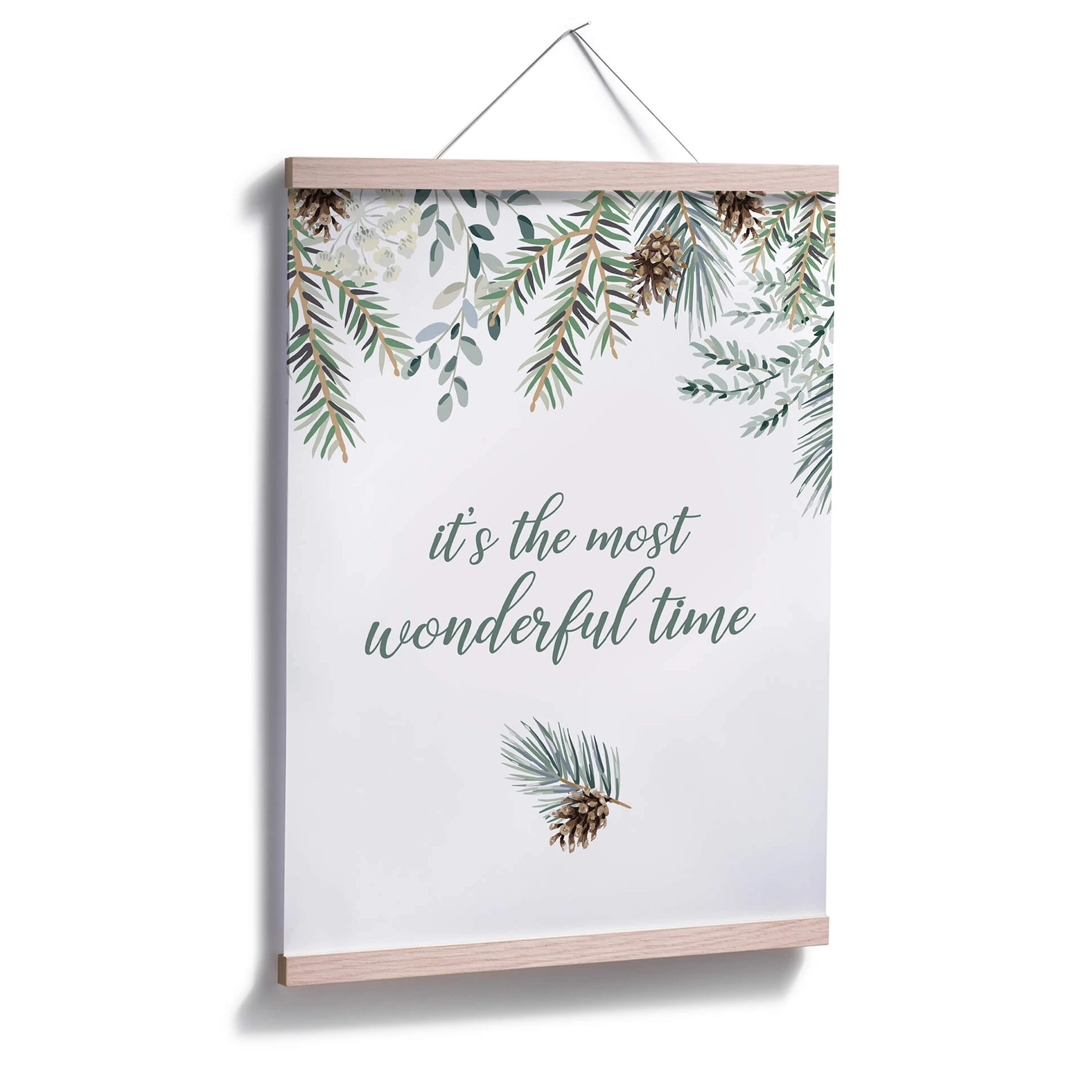 Poster It's the most wonderful time | wall-art.de