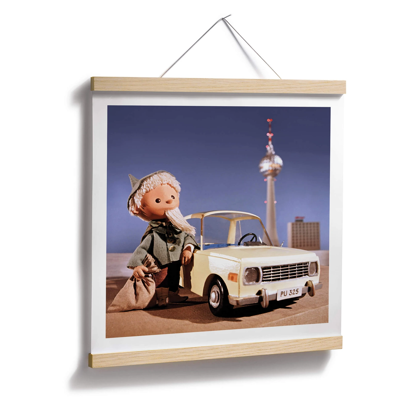 Kinder-Poster Unser Sandmännchen - Sandmann am Alexanderplatz | wall-art.de