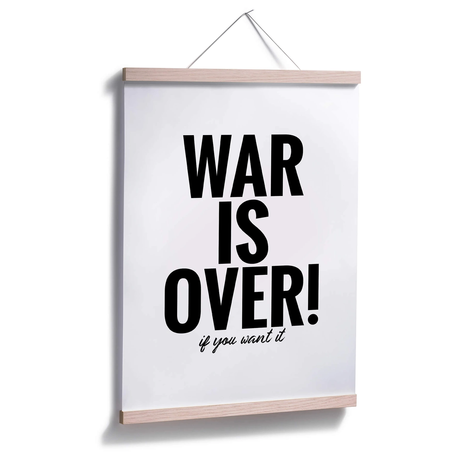 Poster - War is over | wall-art.de