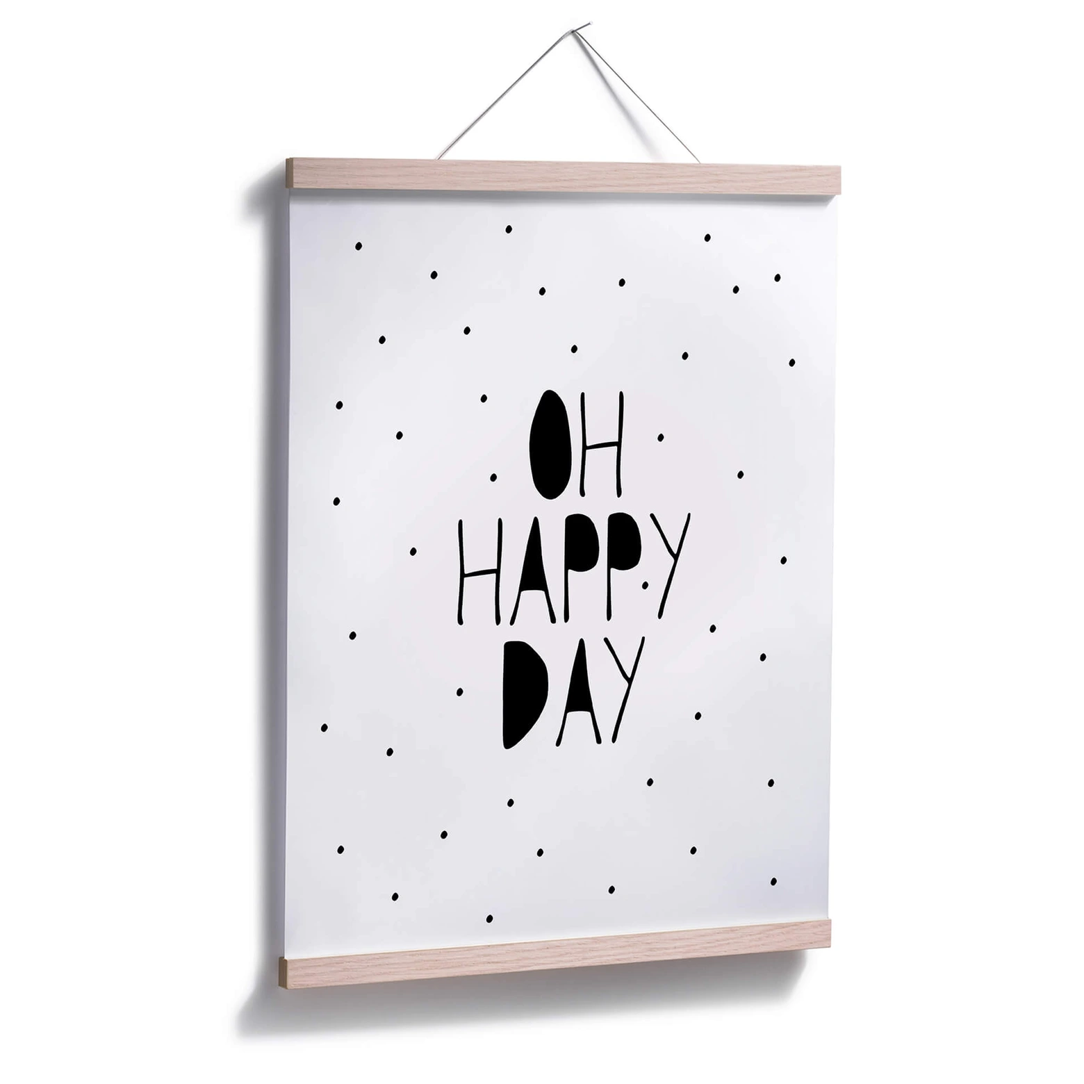 Poster Oh happy day | wall-art.de