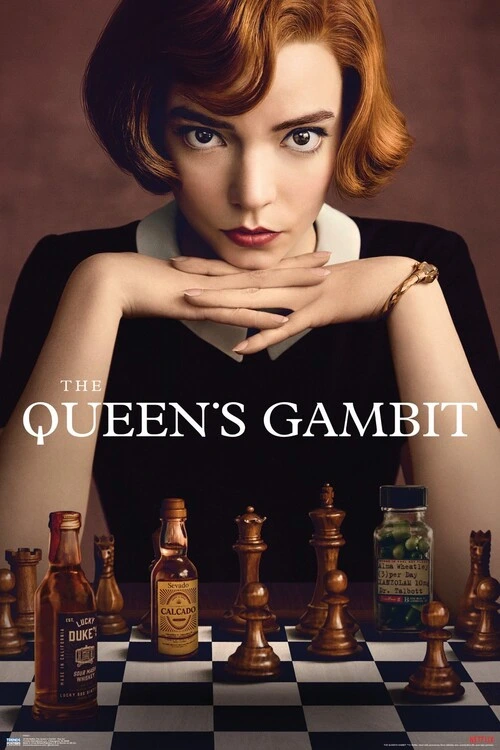 Poster, Filmposter Queens Gambit - Key Art 61x91,5 cm | wall-art.de