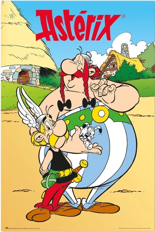 Poster, Filmposter Asterix and Obelix 61x91,5 cm | wall-art.de