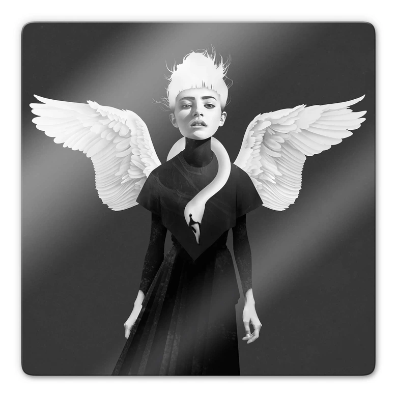 Glasbild Ireland - Bloom - quadratisch | wall-art.de