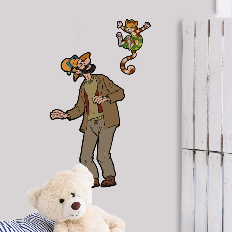 Wandtattoo Pettersson und Findus 01 | wall-art.de