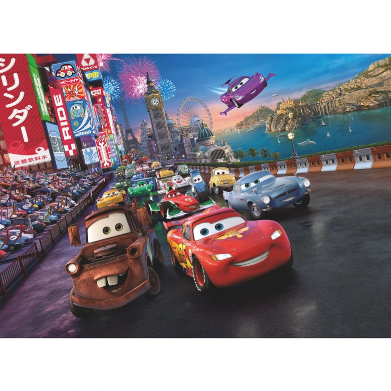 Fototapete Disney Cars Race | wall-art.de