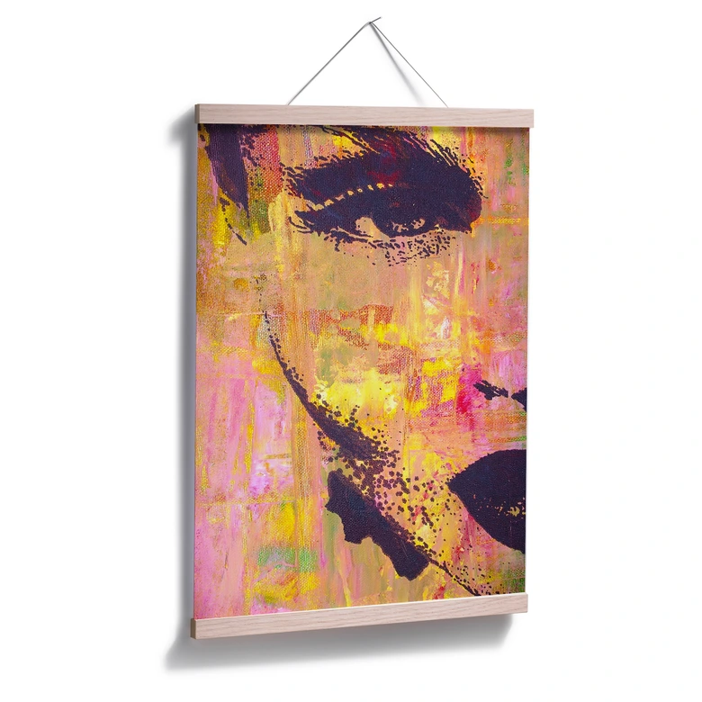 Poster Popart-Portrait | wall-art.de