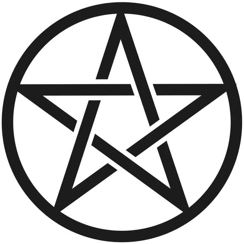 Wandtattoo Pentagramm | wall-art.de