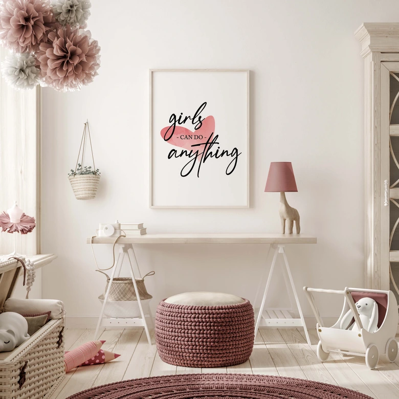 Poster Girls can do anything | wall-art.de