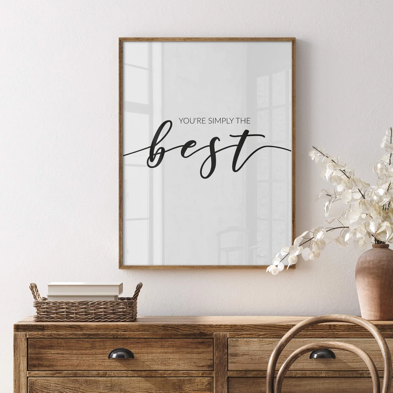 Poster You're simply the best | wall-art.de