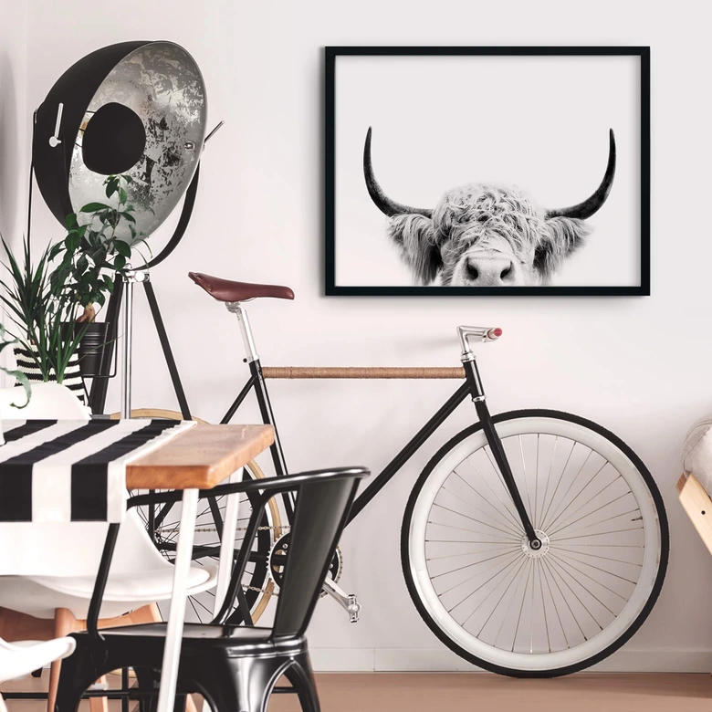 Poster Sisi & Seb - Bull | wall-art.nl