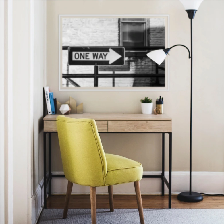 Wallprint Street Sign One way | wall-art.de