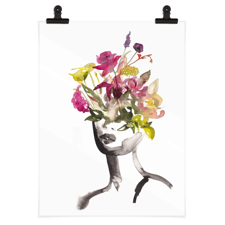 Poster Verbaan - Under a rainbow - 24x30 cm | wall-art.de
