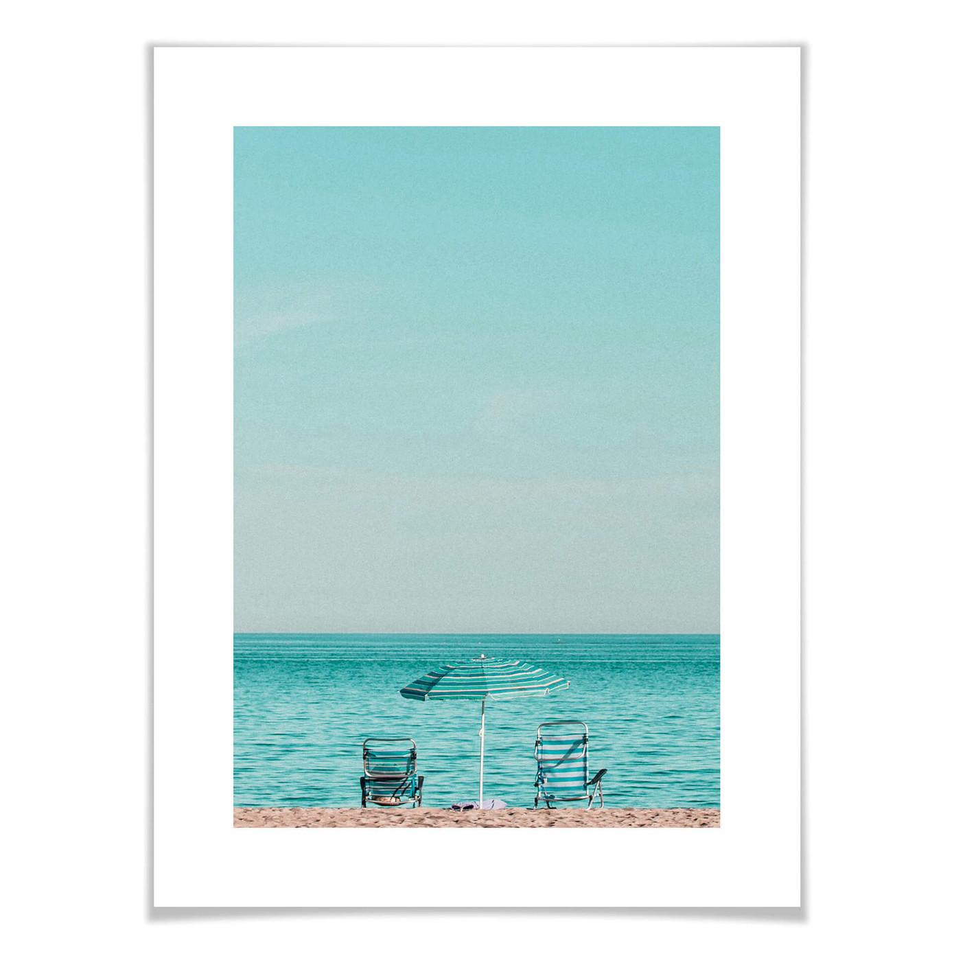 Poster Am Strand | wall-art.de