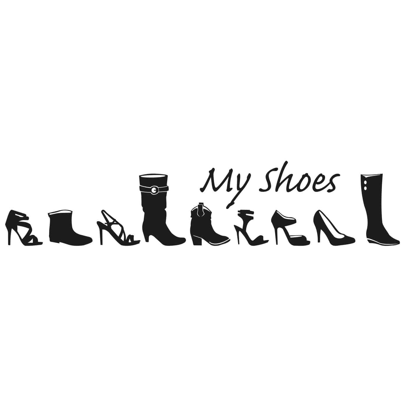 My Shoes | wall-art.dk