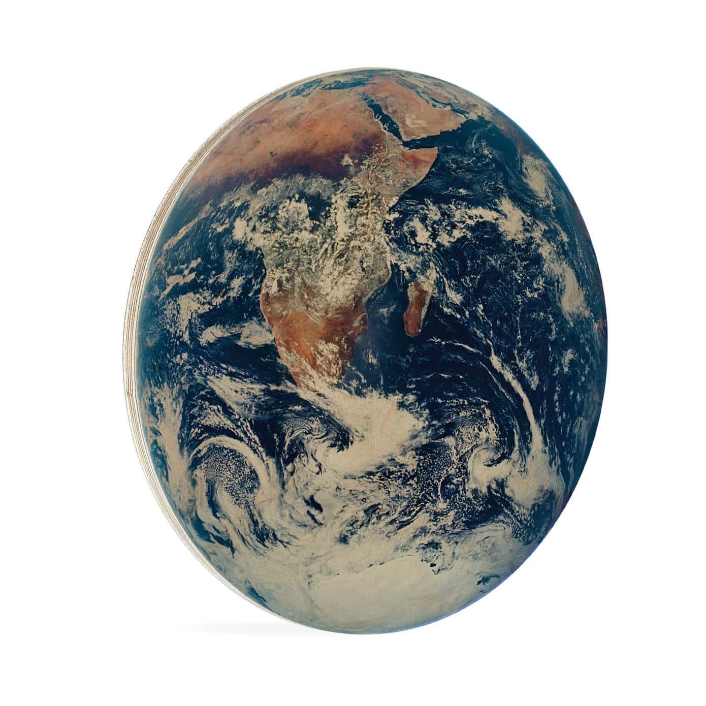 Wall Circle Wood Earth | wall-art.com