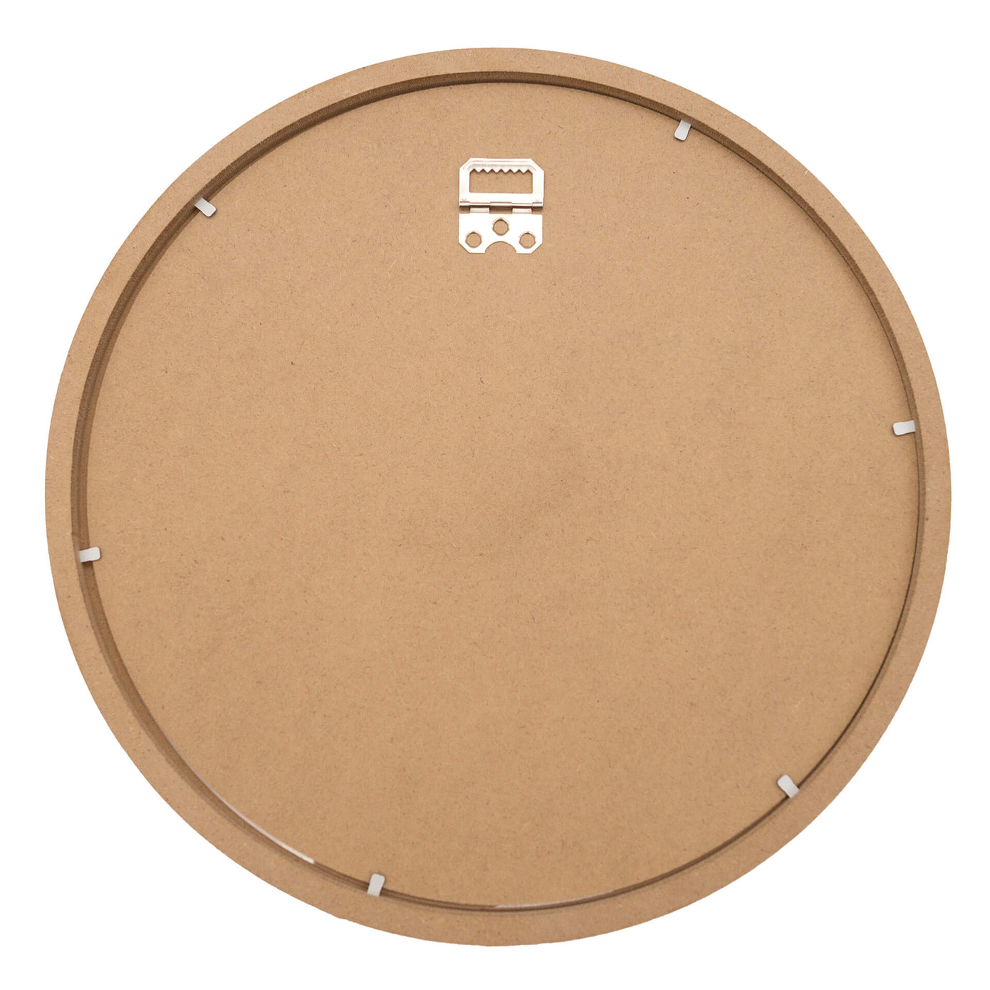 Bilderrahmen Holzoptik Natur - Rund | wall-art.de