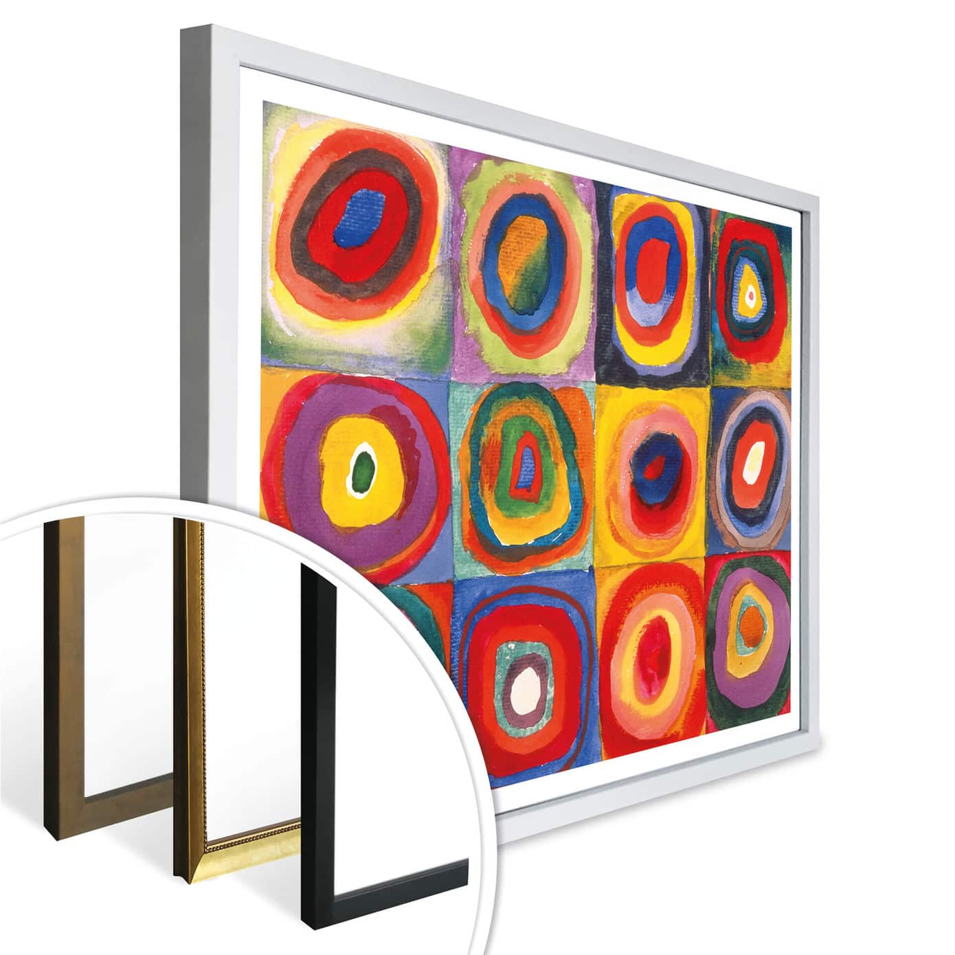 Poster Kandinsky – Colour Study | wall-art.com